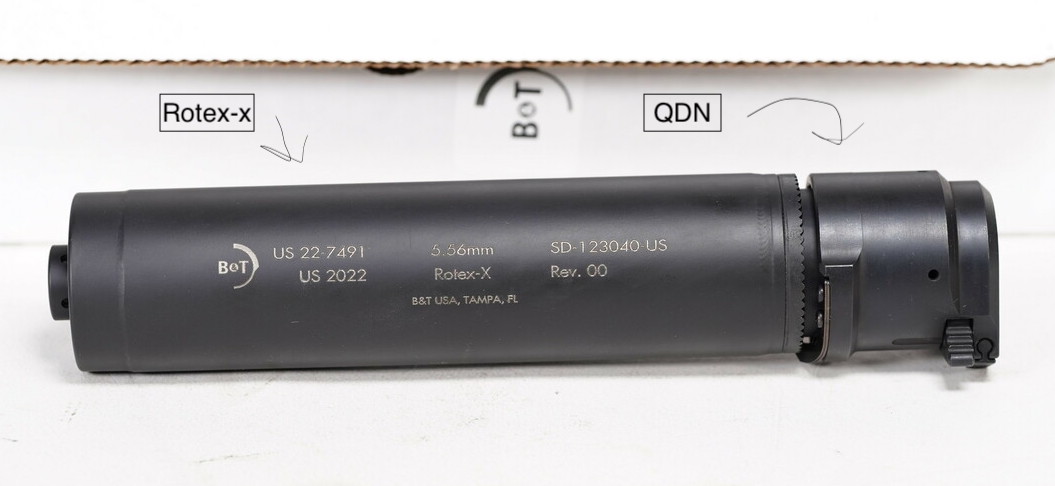 B&T Suppressor Confusion